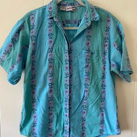 Tops | Vintage Button Up Shirt | Poshmark